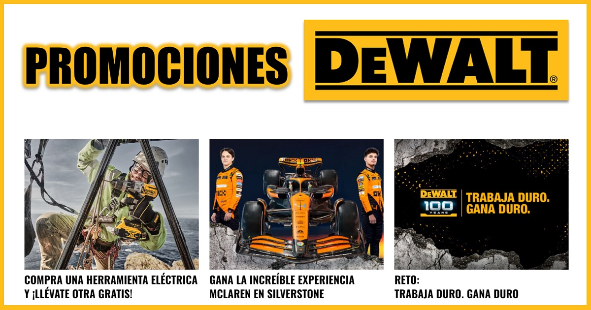Promociones DEWALT® | AD'IP Asociación Española