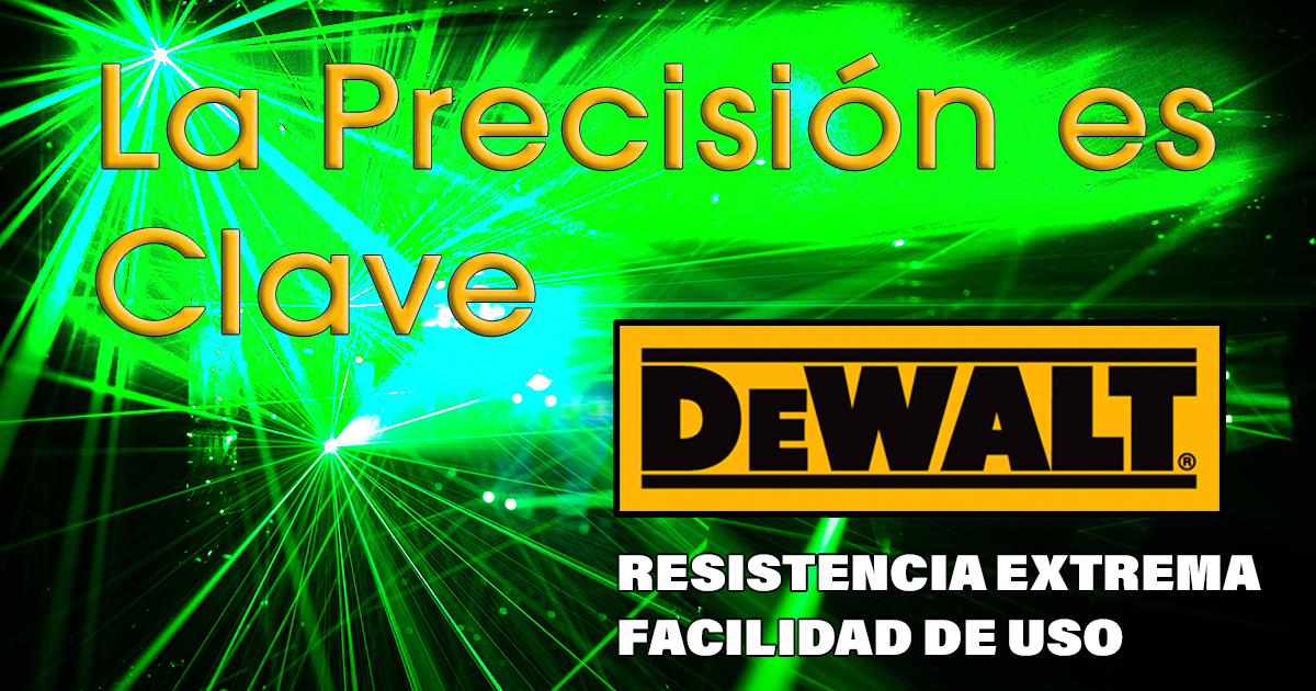 Láser Autonivelante - Nueva gama DEWALT | AD'IP Asociación Española